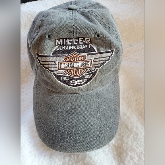 CSE | Accessories | Harley Davidson Miller Genuine Draft Vtg 95th ...